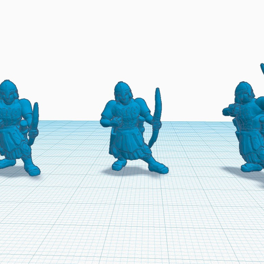 Archivo 3D gratis Heroscape Proxies: Arqueros romanos 🎲 ・Plan de ...