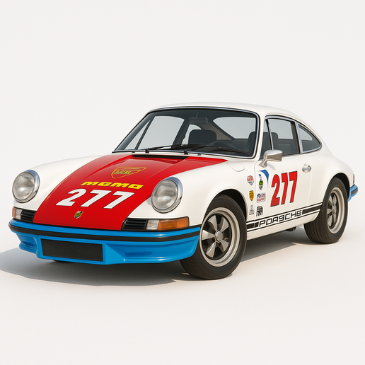🚗 Magnus Walker's 1971 Porsche 911 "277".・ STL File for 3D printing・Cults