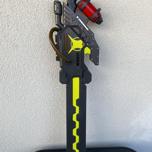 🔫 Zenless Zone Zero Anby Weapon Stencil・Free STL File for 3D printing ...