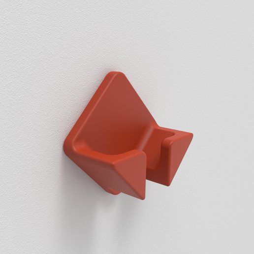🔌 Wall Mounted Plug Holder Hook・ STL File for 3D printing・Cults