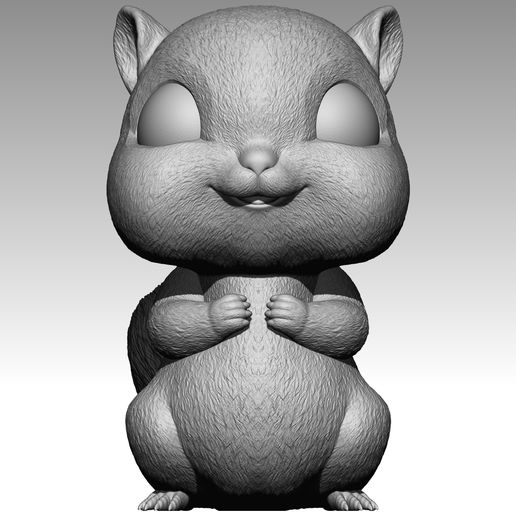 STL file Cute squirrel 9 🎨 ・3D printing idea to download・Cults
