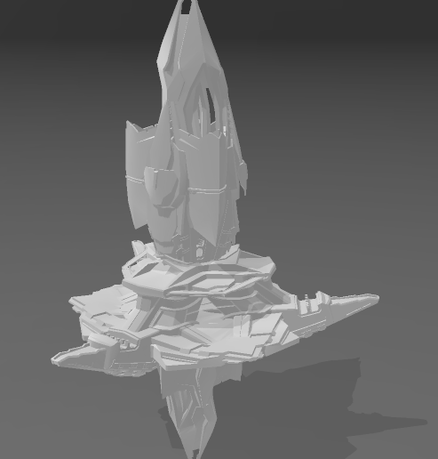 🖖 STO - Elachi - Starbase・Free STL File for 3D printing・Cults