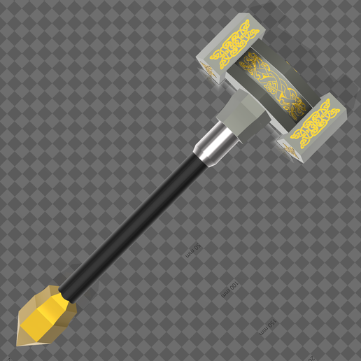 fantasy blacksmith hammer