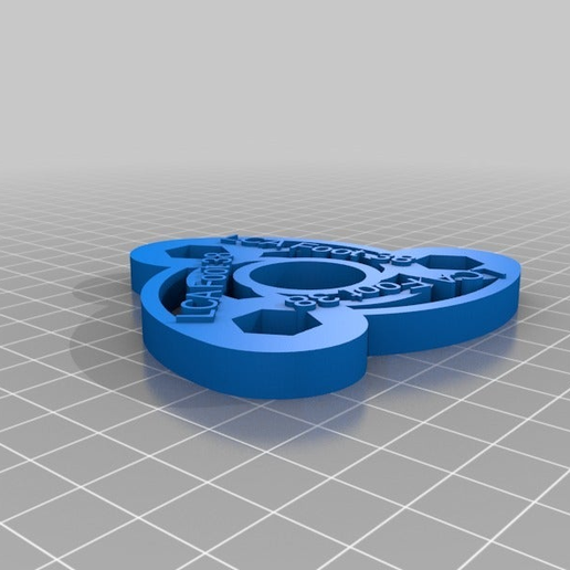 Free STL file My Customized Spinner with custom name 🎲 ・3D printing ...
