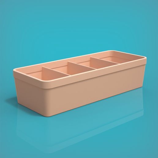 🧰 Drawer Tray・ STL File for 3D printing・Cults