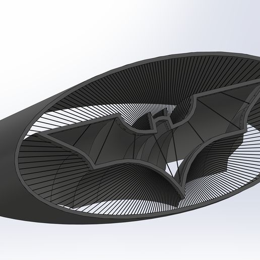 🎨 Batman art deco thong・ STL File for 3D printing・Cults