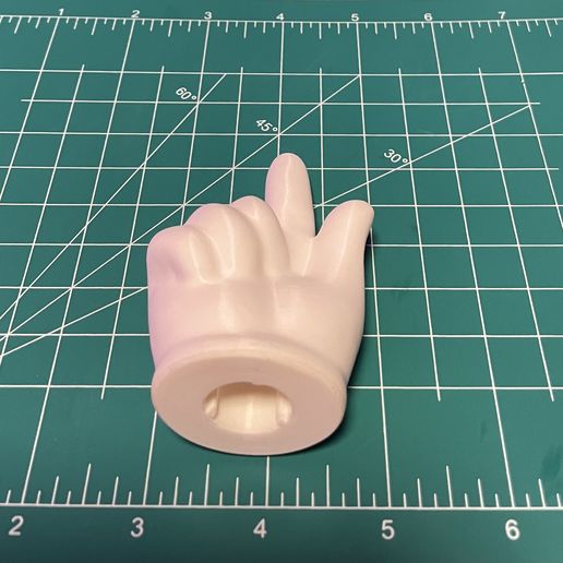 Pointer Finger・ STL File for ・Cults