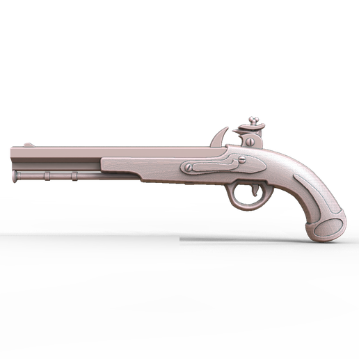 📁 3D Model STL File for CNC Router Laser & 3D Printer Flintlock・ 3D ...