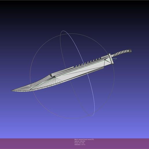 🗡️ Pyramid Head Sword・ STL File for 3D printing・Cults