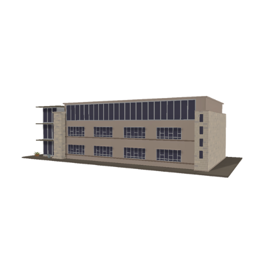 🏢 Office Building・ STL File for 3D printing・Cults