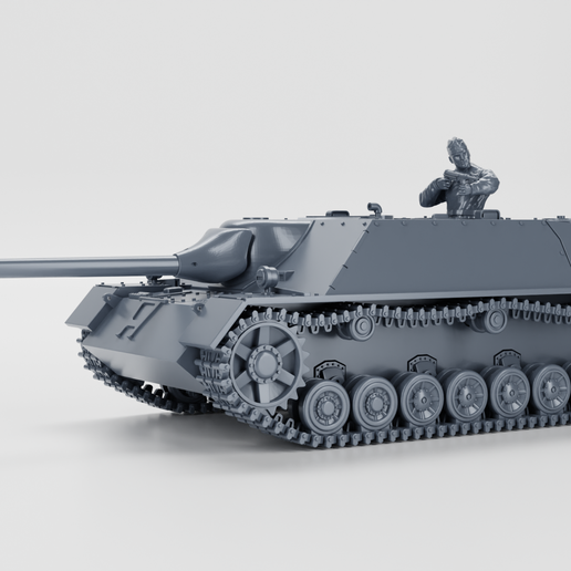 🇩🇪 Jagdpanzer IV/70 (V) Lang (early+late version) + 3 Tankmen (Germany ...