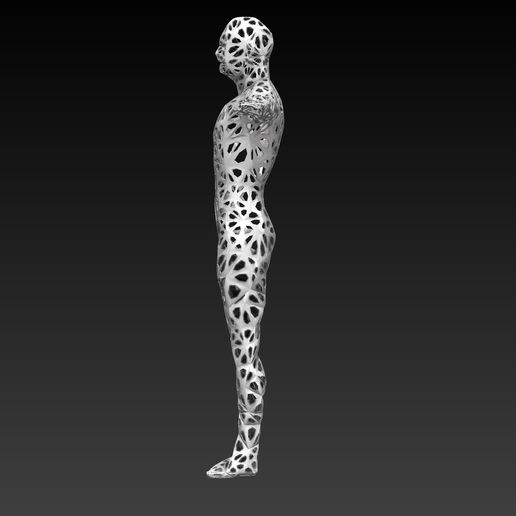 STL file HUMAN BODY - WIRE SCULPTURE 🗿 (OBJ)・3D printable model to ...