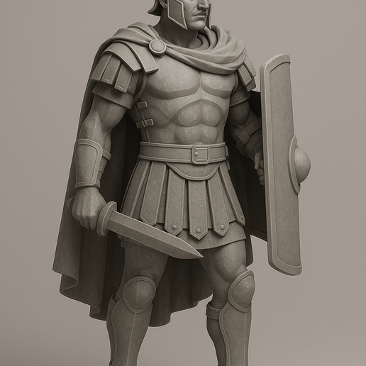 free printable roman soldier