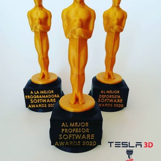 🏆 Oscar Award・ STL File for 3D printing・Cults