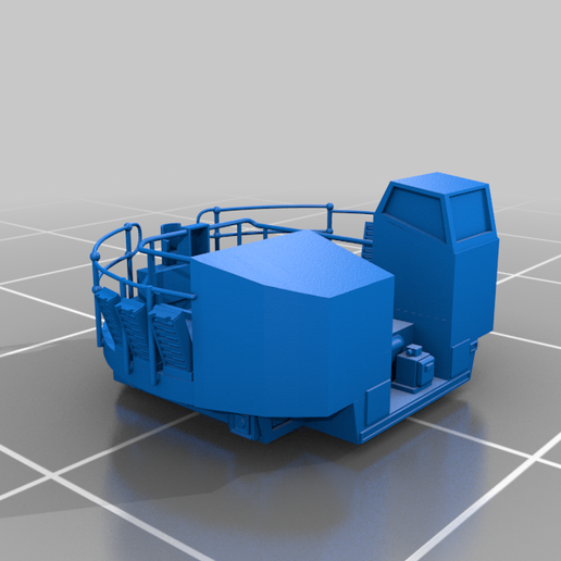 🏗 Bofors 40mm 56 Mark 12 Sextuple – Royal Navy・Free 3D File for ・Cults