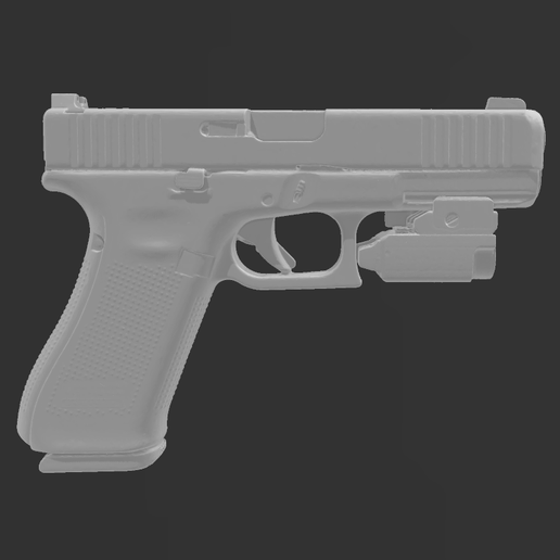 🔫 3D SCANNING GLOCK G22 GEN5 OLIGHT PL MINI 2 GUN MOLD HOLSTER・ STL ...