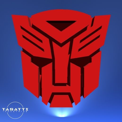 🤖 Transformers Autobot Logo G1・ STL File for 3D printing・Cults