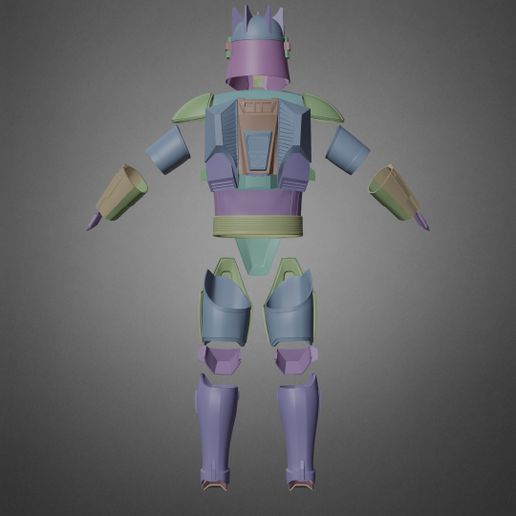 The Mandalorian Moff Gideon Full Armor and Jetpack for Cosplay・ 3D File ...