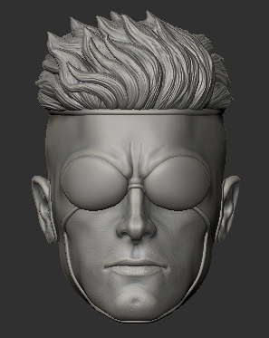 🦸 INVINCIBLE NEUTRAL VERSION ACTION FIGURE HEAD・ STL File for 3D ...