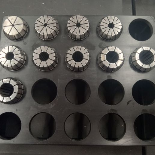 3D printer ER32 Collet Holder • made with Bambu X1C・Cults