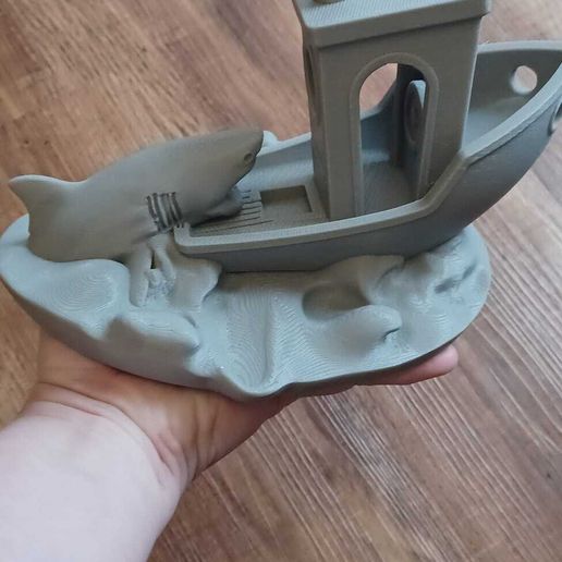 👽 Jaws Benchy・Free STL File for 3D printing・Cults
