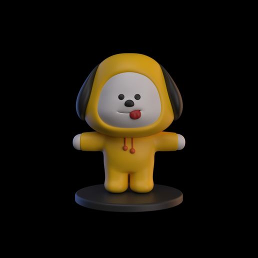 🗿 CHIMMY BT21 - bts・ STL File for 3D printing・Cults