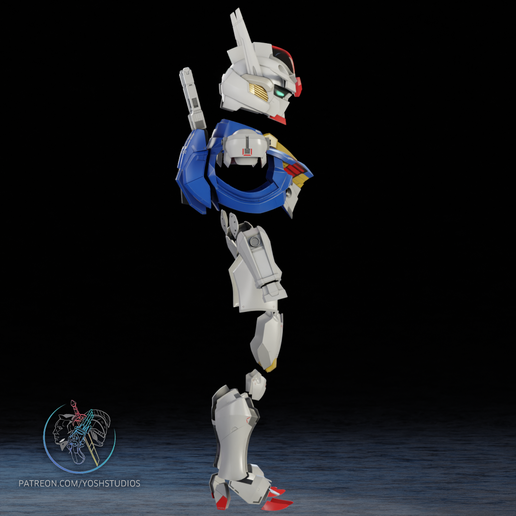 🤖 Gundam Aerial Armor 3D Printer STL File・ 3D File for 3D printing・Cults