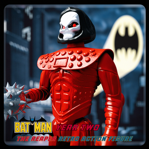 🦸 BATMAN YEAR TWO THE REAPER・ STL File for 3D printing・Cults