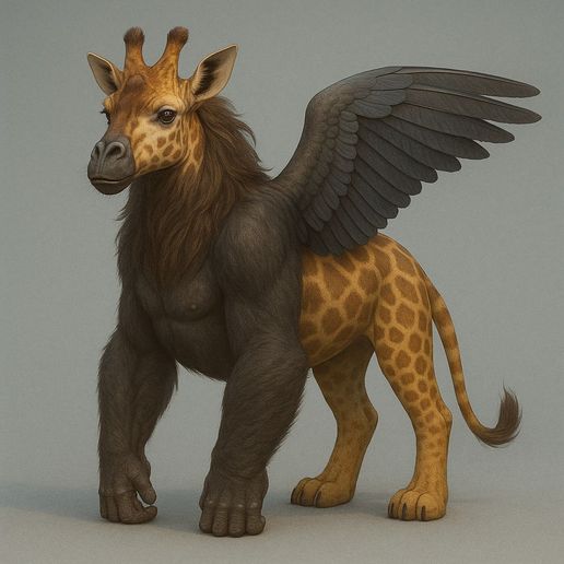 👹 Hybrid Mythological Creature - Professional 3D Concept・ STL File for ...
