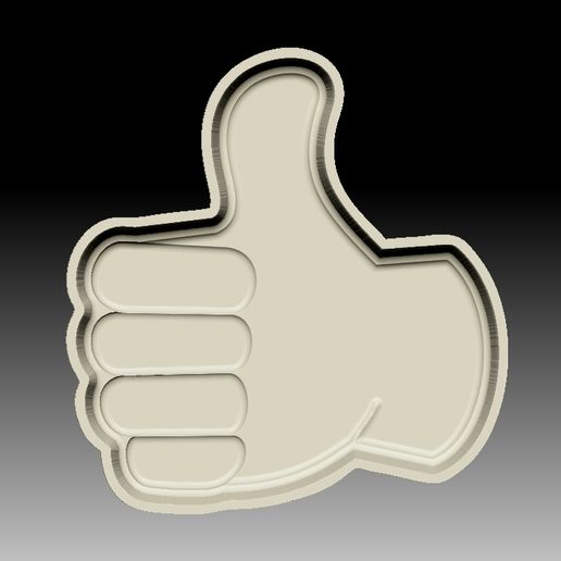 STL file THUMBS UP BATH BOMB MOLD ⬆️ ・Model to download and 3D print・Cults