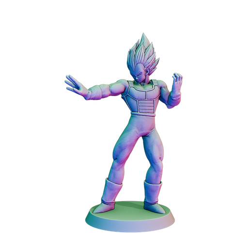 STL file 💥 Vegeta 3D Figurine File – Customizable & Ready to Print! 💥 ...