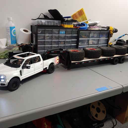 🚙 1:18 RC F250 Super Duty・ 3D File for 3D printing・Cults