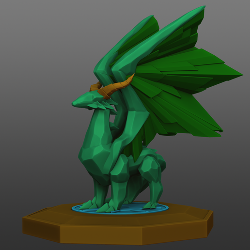 Archivo STL Spyro - Estatua de cristal Fanart 🎮 ・Modelo para descargar ...