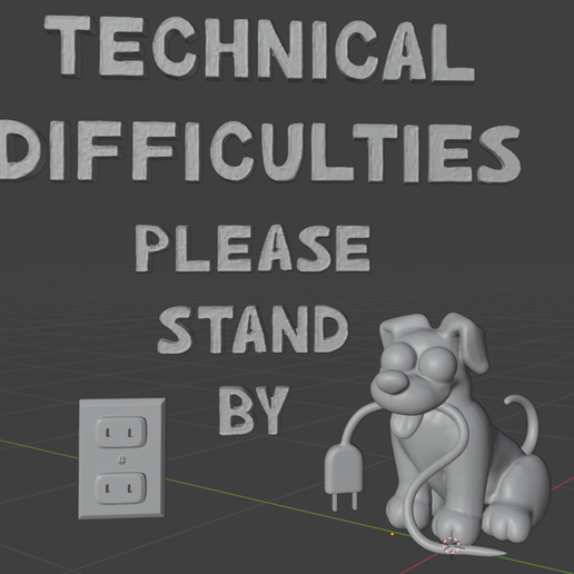 simpsons technical difficulties please stand by