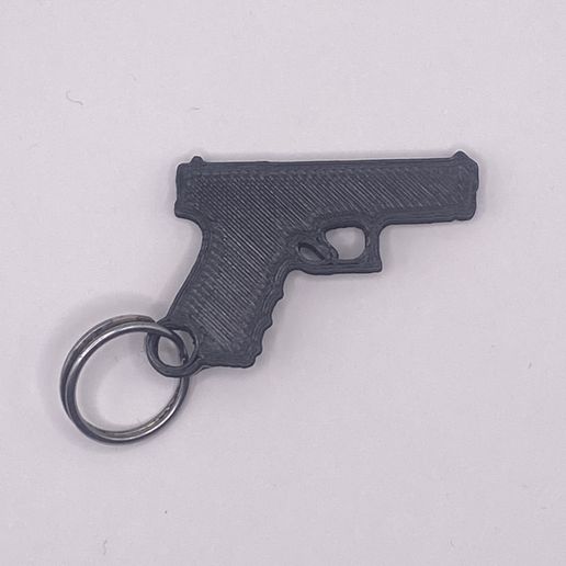 STL file Glock Keychain 🔫 ・3D print model to download・Cults