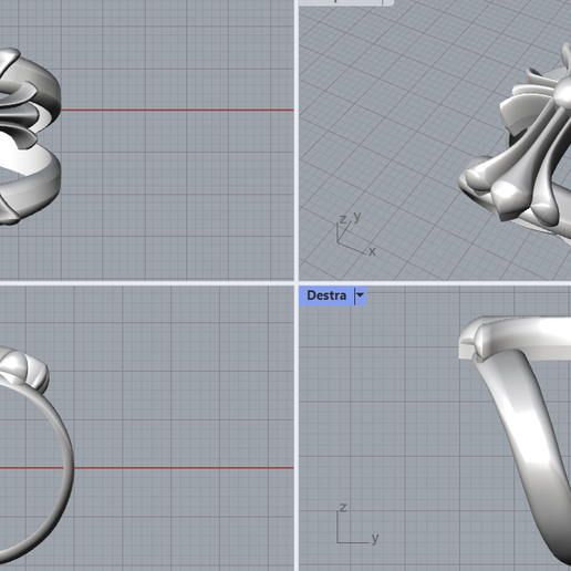 🥰 Chrome hearts ring cross anello croce mis 15 3D print model・ STL File ...