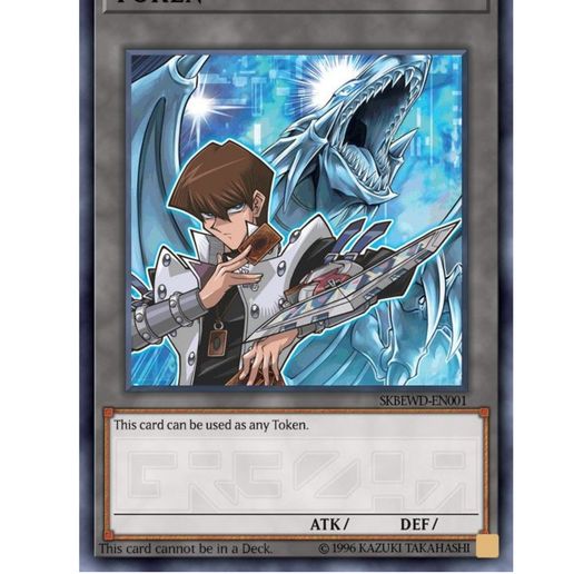 🐉 YUGIOH ATEM KAIBA TOKEN 3D CARD・Free STL File for 3D printing・Cults