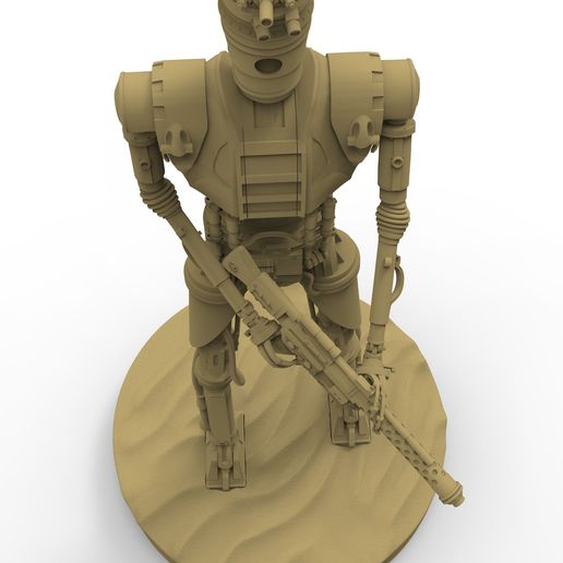 🤖 ig-11 from mandalorian 3D print model・ STL File for ・Cults