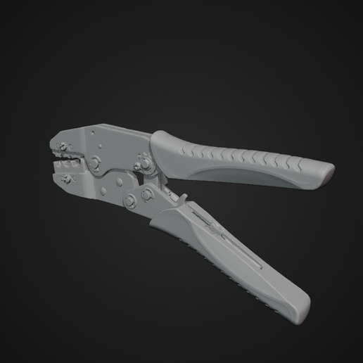 STL file diorama miniature tool pliers 🪣 ・3D printing template to ...