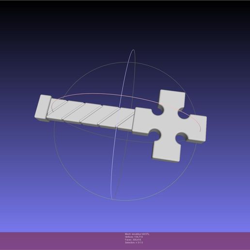 🔥 Fire Force Excalibur Hilt・ STL File for 3D printing・Cults