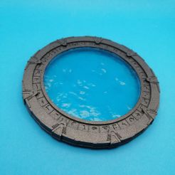 3D printer Stargate Multicolor Coaster • made with Bambu P1S・Cults
