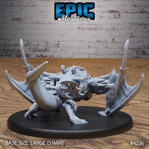 3D file Emperor Wyvern Set ‧ DnD Miniature ‧ Tabletop Miniatures ...