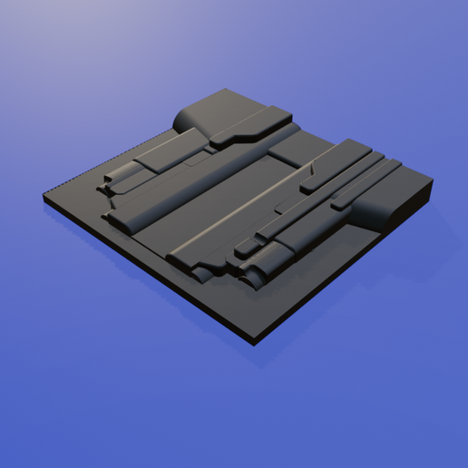 STL file Springfield DS Prodigy 4.25 + Olight PL Mini2 Valkyrie Split ...