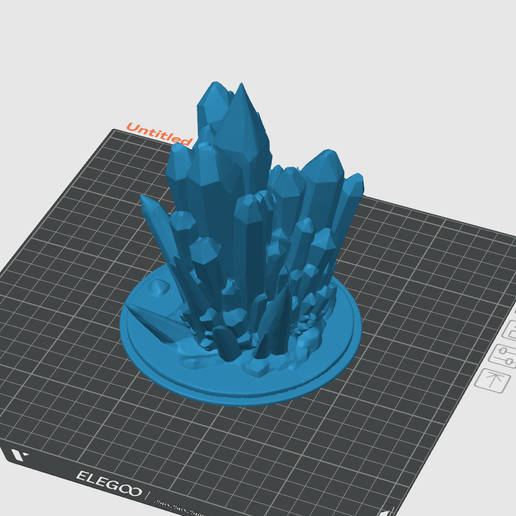 🔮 Crystal Spikes Spell・ STL File for 3D printing・Cults