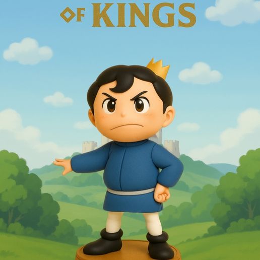 🤴 Bojji ranking of kings・Archivo STL para Impresión 3D・Cults