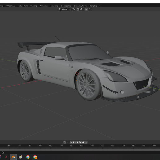 🚗 OPEL SPEEDSTER・ OBJ File for 3D printing・Cults