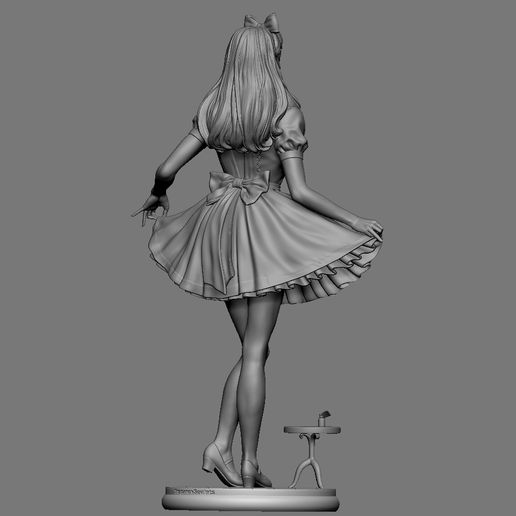 👩 Alice in Wonderland・ OBJ File for ・Cults