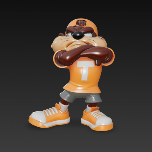 😈 Taz Street cloth・Free STL File for 3D printing・Cults