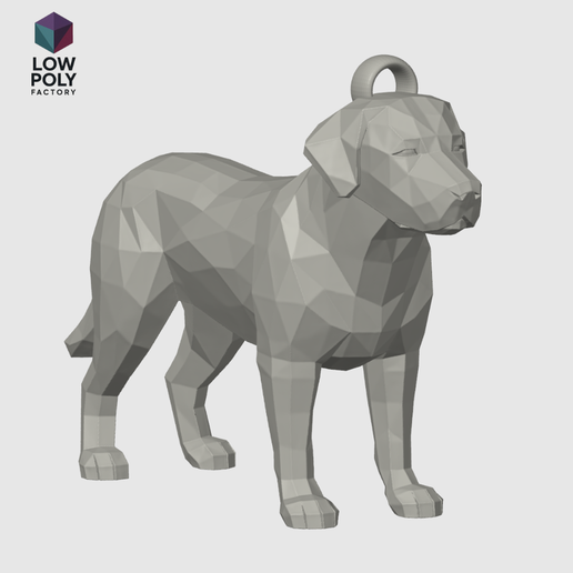 🗝️ Labrador Retriever Keychain - Friendly and Loyal Large Breed Dog Key ...