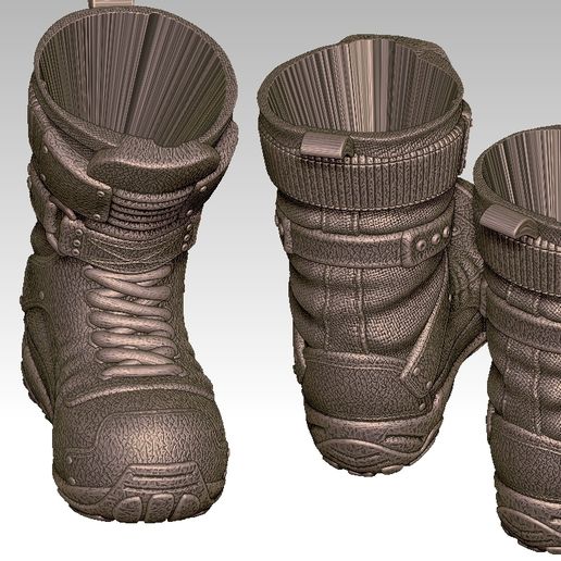 ♀️ Boots 3D print model・ STL File for 3D printing・Cults